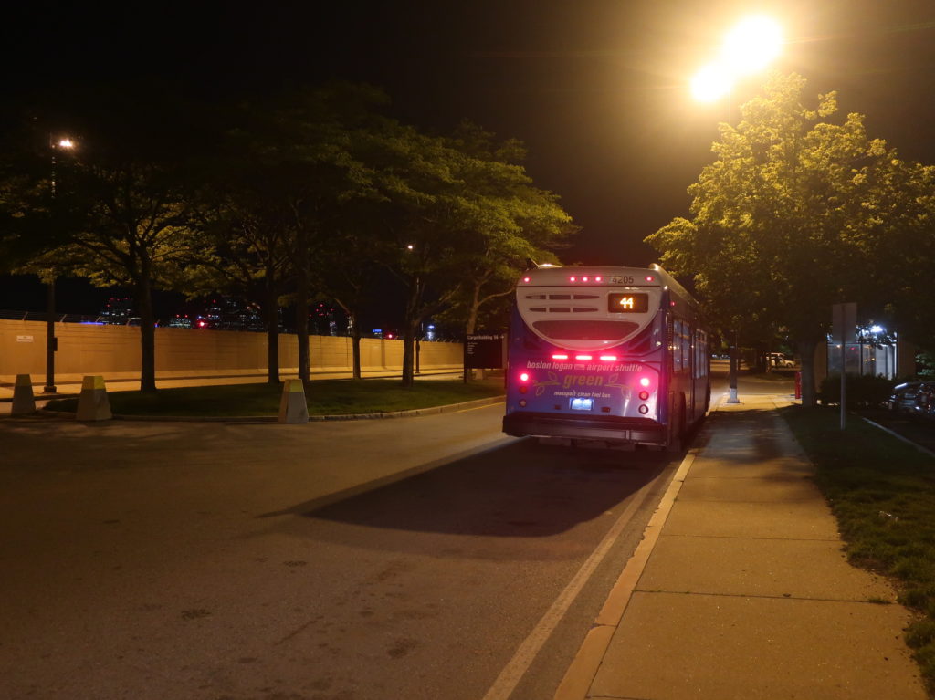 Logan Airport Shuttle: 44 (Serves subway station and LOC) | Miles in ...